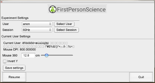 Junk in user settings menu if you start without a user config present · Issue #154 · NVlabs ...