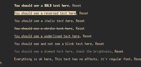 Add support for tty dim/faint text (TTY ANSI CODE 2) · Issue #8269 · vim/vim · GitHub