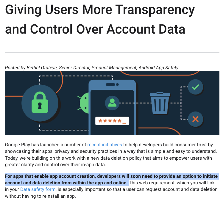 Delete Account · Issue 8955 · Woocommercewoocommerce Android · Github 