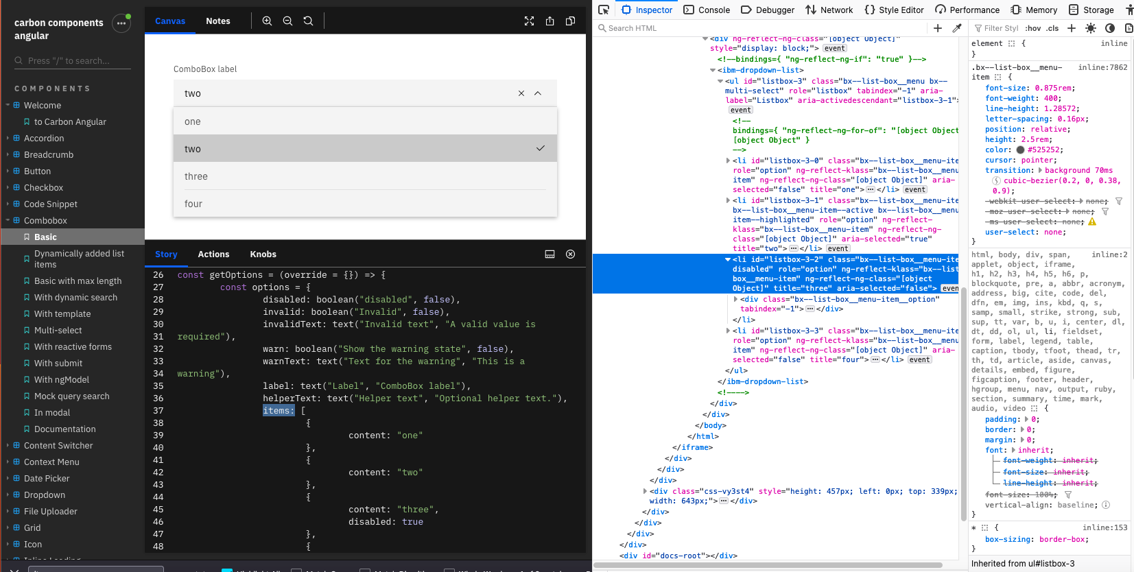 fix: no disabled styling for disabled dropdown items by anemonetea ...