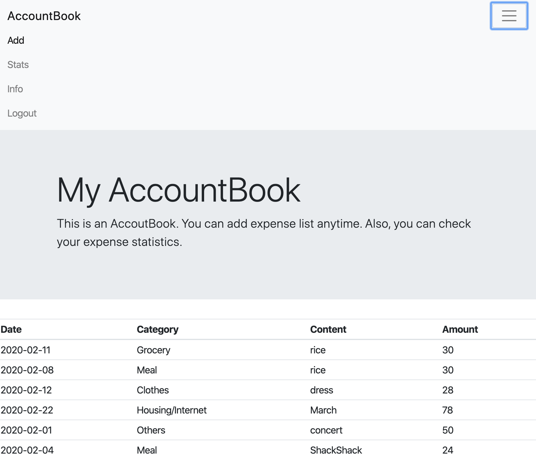 GitHub - hyobins/Accountbook: AccountBook _ Project at Drexel Univ