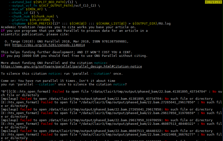 Q. Representation unification with illumina dataset · Issue #103 · HKU-BAL/Clair3 · GitHub
