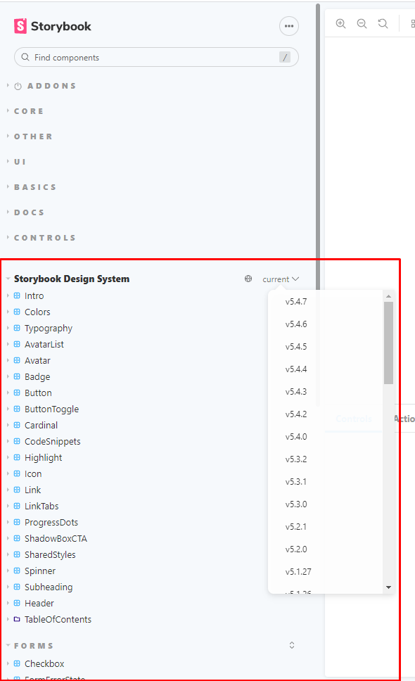 [Version Document] Can we control our version document? · Issue #16118 · storybookjs/storybook ...