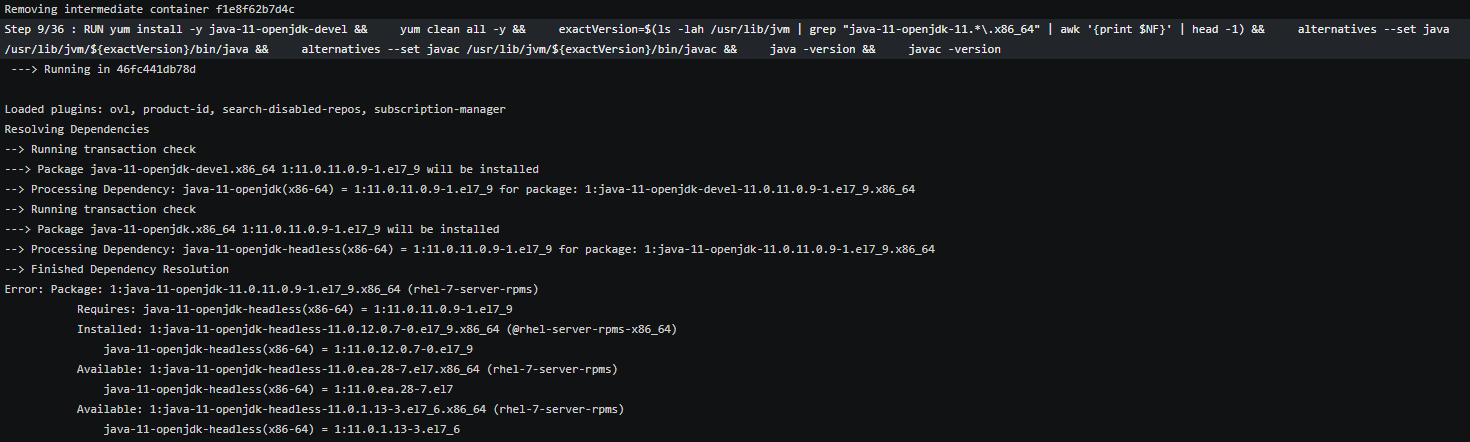 Maven and Scala agents are not able to build with Red Hat image base · Issue #645 · opendevstack ...