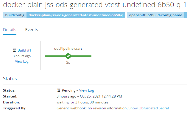 Openshift pipelines always in pending status · Issue #747 · opendevstack/ods-jenkins-shared ...