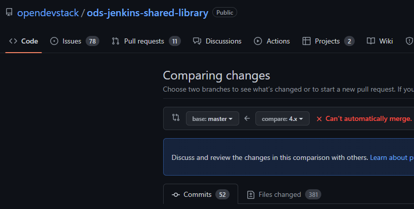 odsComponentStageBuildOpenShiftImage API broken v3.x -> v4.x · Issue #909 · opendevstack/ods ...