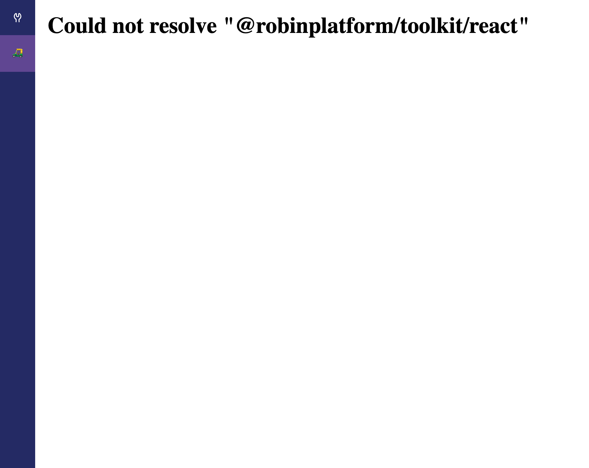 Build errors are handled poorly · Issue #27 · robinplatform/robin · GitHub