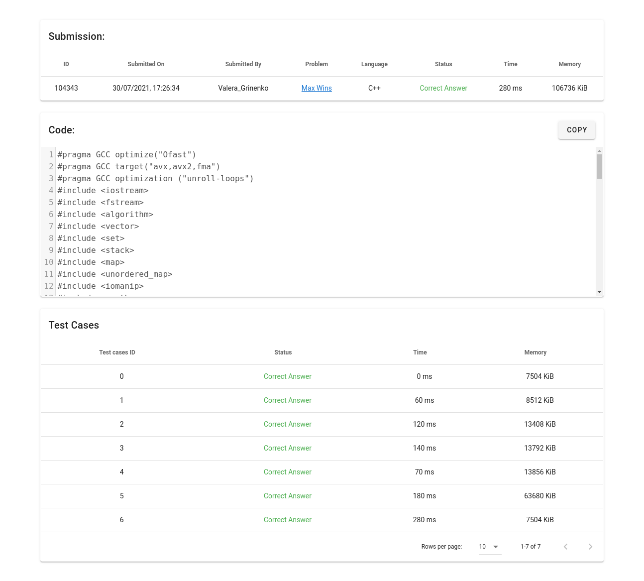 GitHub - takshch/contests: This shows the scoreboard of the contest and ...