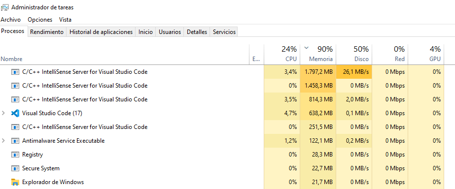 Intellisense Server seems to ignore RAM restrictions · Issue #11014 · microsoft/vscode-cpptools ...