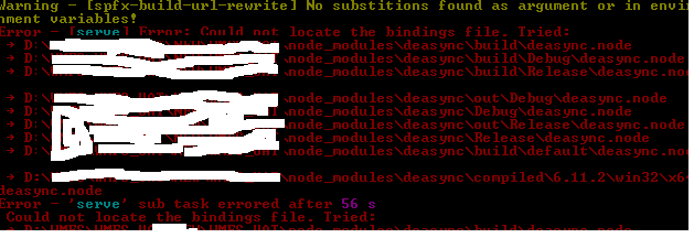 Serve Error: Could not locate the bindings file · Issue #777 · SharePoint/sp-dev-docs · GitHub