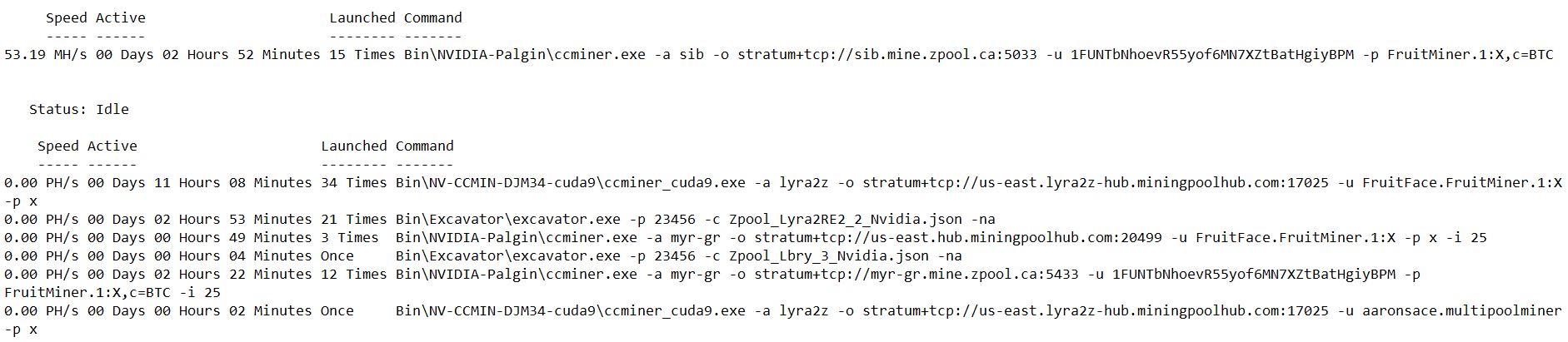 Switching very often · Issue #450 · MultiPoolMiner/MultiPoolMiner · GitHub