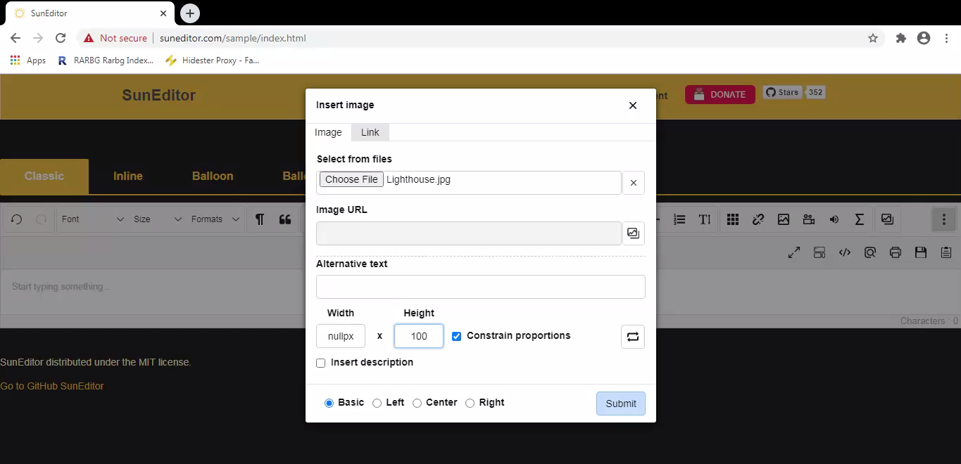 null is shown in width / height input field when constraint proportion checked with 0 in one of ...