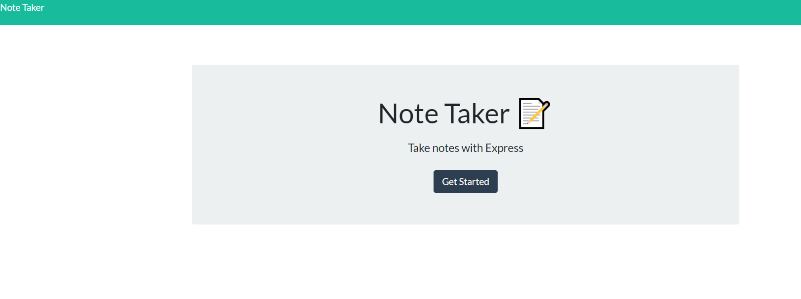 GitHub - vinssm/Note_Taker