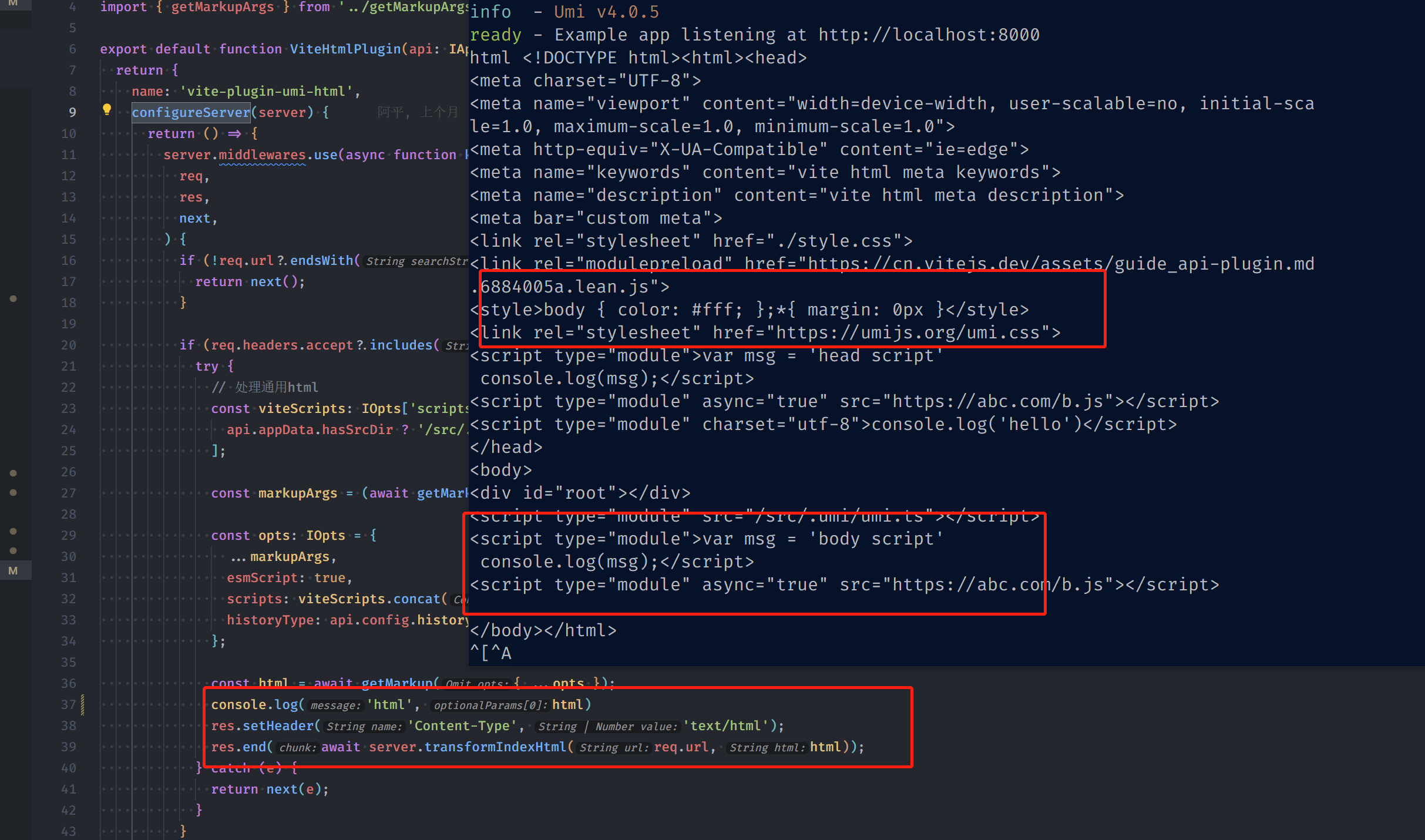[Bug] vite 模式下，scripts、headScripts、styles 配置行内有问题 · Issue #8438 · umijs/umi · GitHub