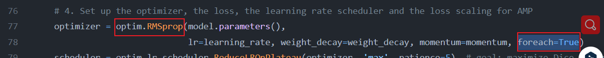 BUG: No parameter of 'foreach' for RMSprop in torch 1.9 · Issue #413 · milesial/Pytorch-UNet ...