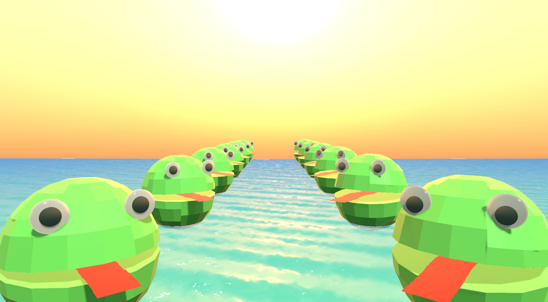 GitHub - anthonyxie/Frog-Audio-Visualizer: Visualize your audio with a chorus of frogs!