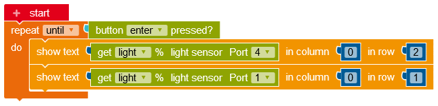 NXT: Only the first light-sensor with shining LED · Issue #528 · OpenRoberta/openroberta-lab ...