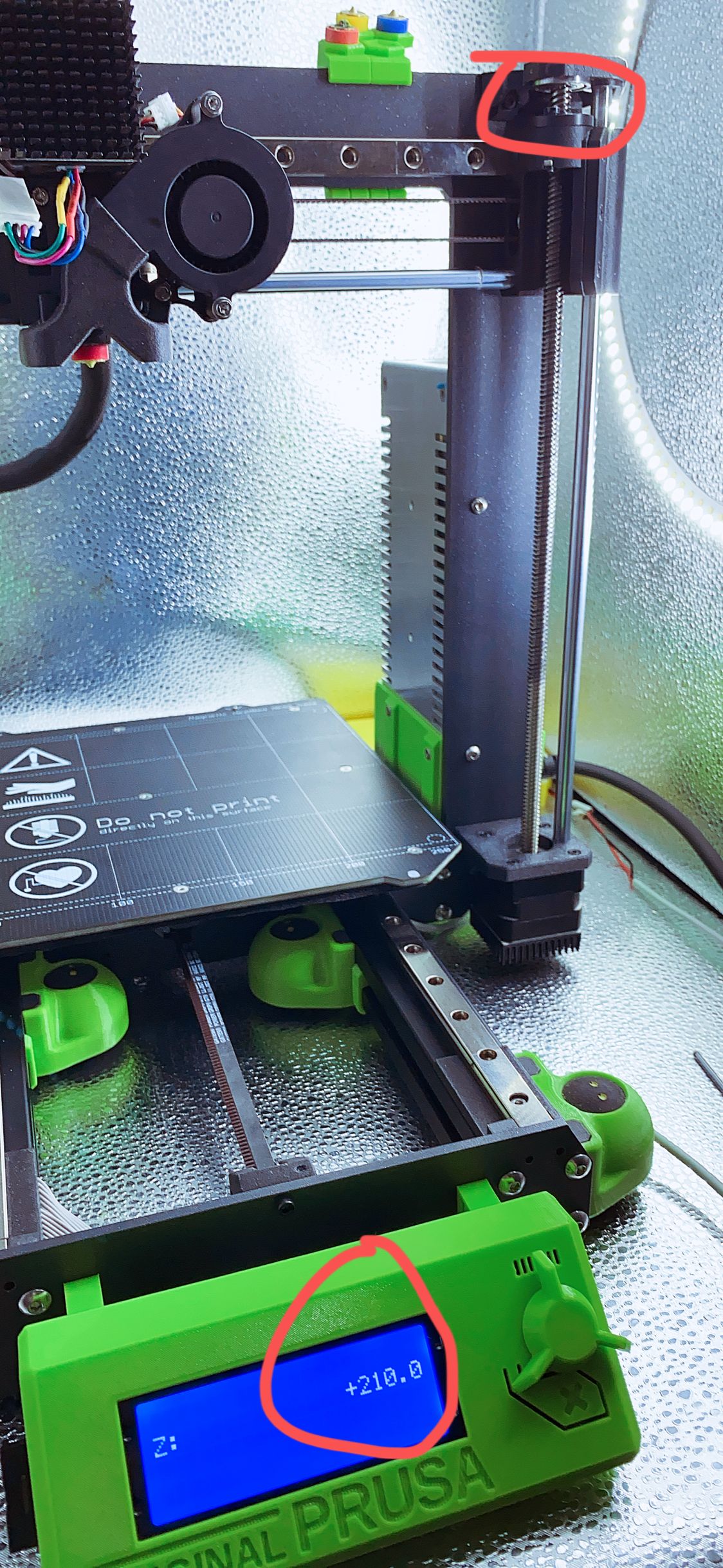 [bug]MK3s+ will not complete z calibration - Microswiss M2 hardened steel nozzle installed ...