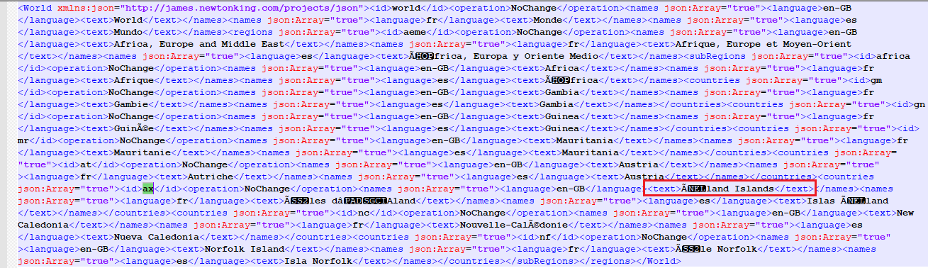 JsonConvert SerializeXmlNode Method Is Not Maintaining The Encoding jsonconvert-serializexmlnode-method-is-not-maintaining-the-encoding