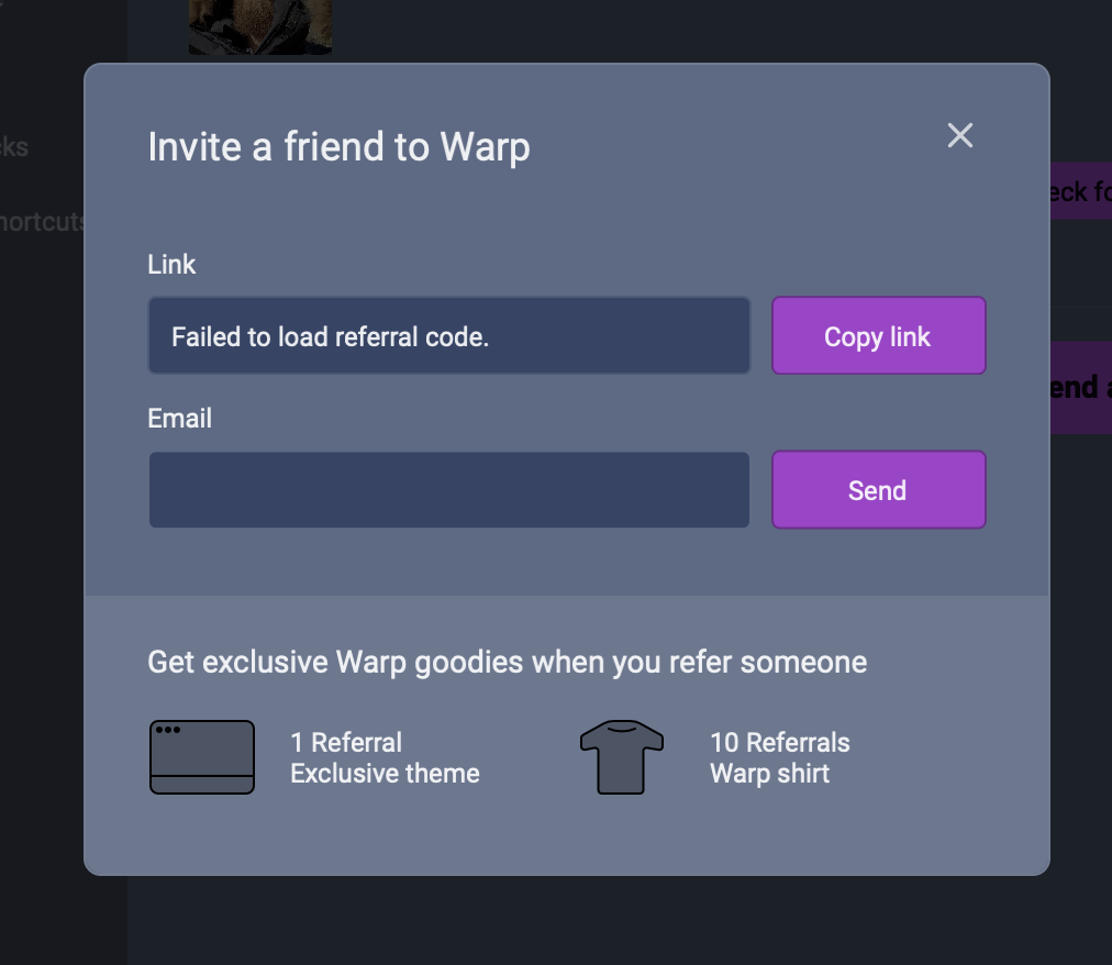Referral Feature Not Working After 10 Referrals Issue 2680