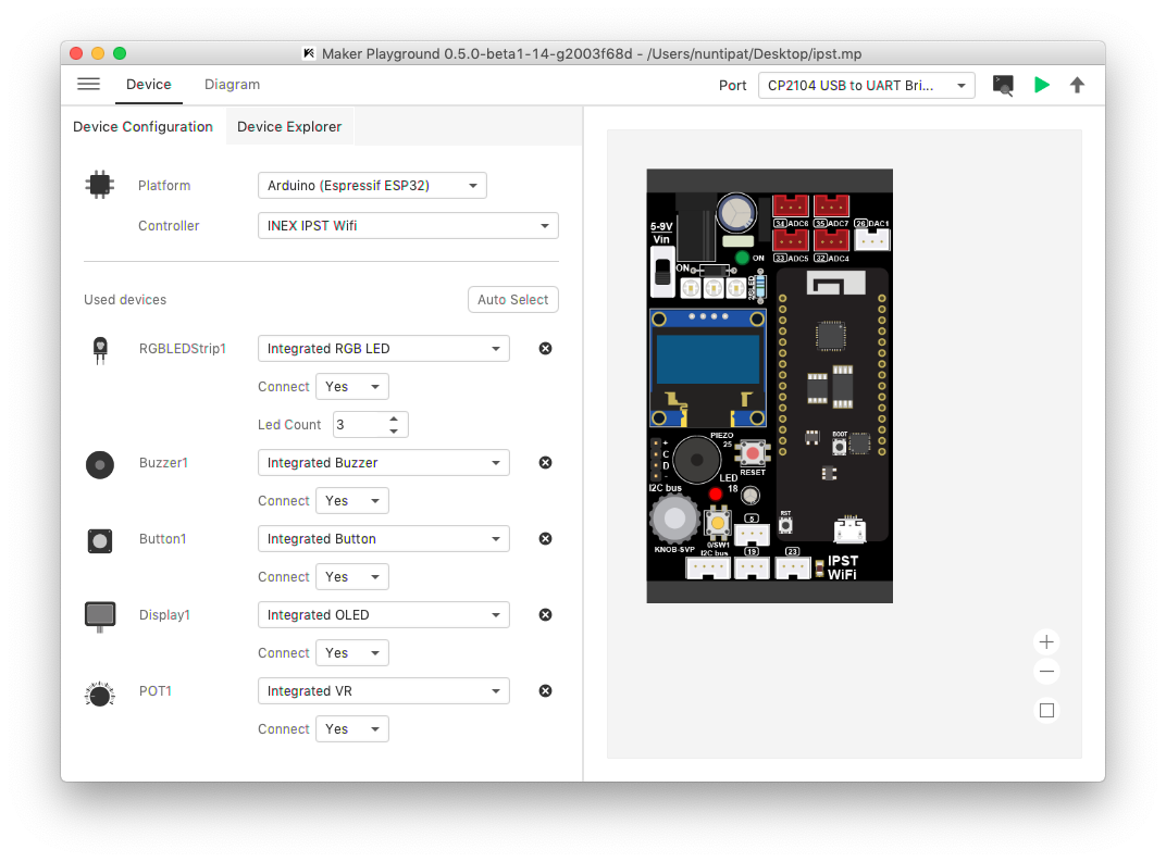 Integrated Rgb Led Strip On The Ipst Wifi Board Doesnt Work Properly