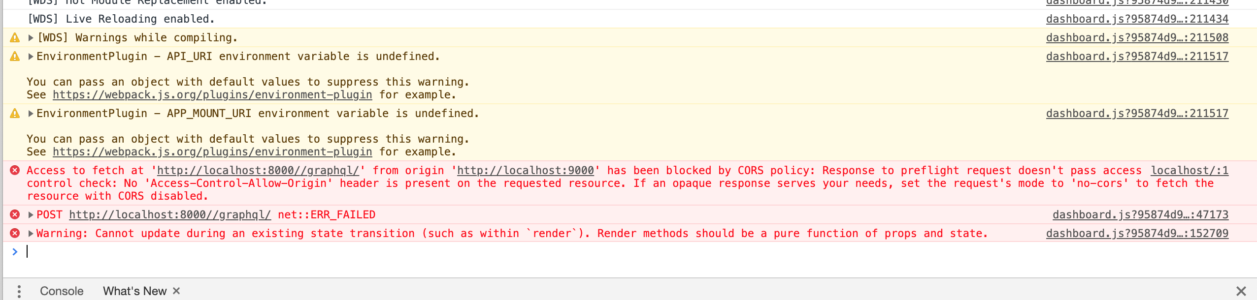 Allow CORS · Issue #107 · saleor/saleor-dashboard · GitHub