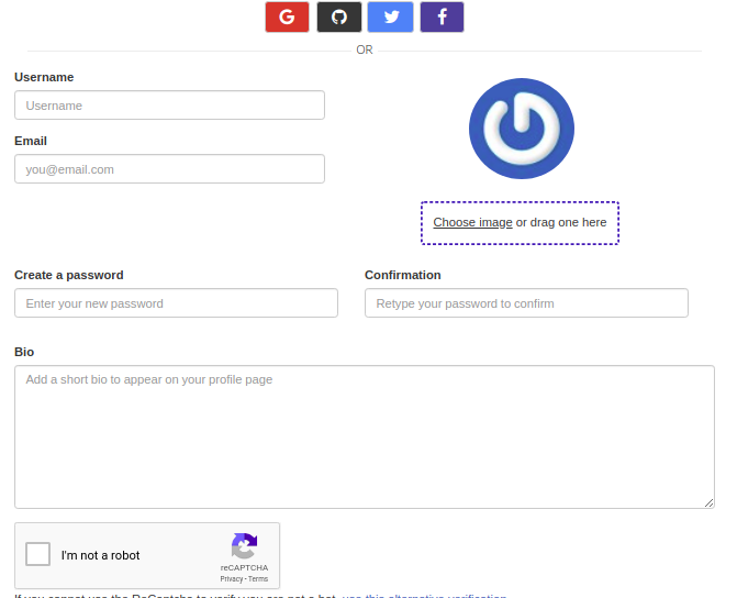Redesigning the signup form · Issue #5464 · publiclab/plots2 · GitHub