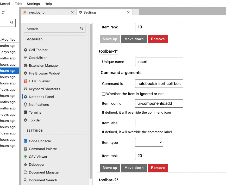 Spacing between cards / subsections of the single accordion in Settings Editor in non-existent ...