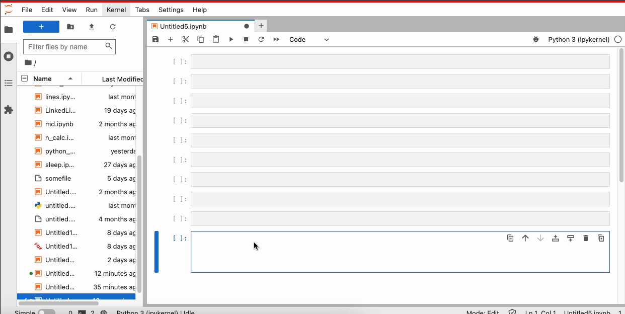 New Cell Creation Below Viewport Only Scrolls To Cell Without Including Additional Screen Space