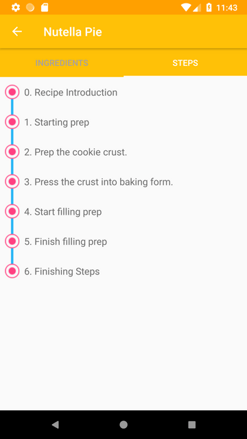 GitHub - divitngoc/Udacity-Baking-App: Android Baking app. Shows a list of recipes with their ...