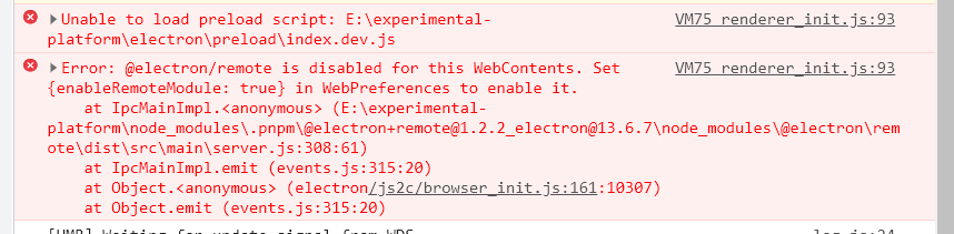 按照文档不能正确的开启electron node集成 · Issue #586 · web-infra-dev/modern.js · GitHub