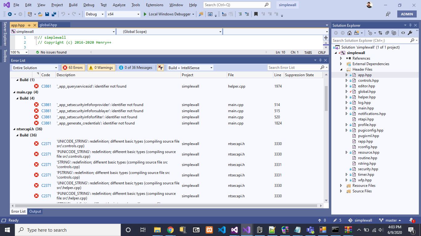 How to build the simplewall? · Issue #694 · henrypp/simplewall · GitHub