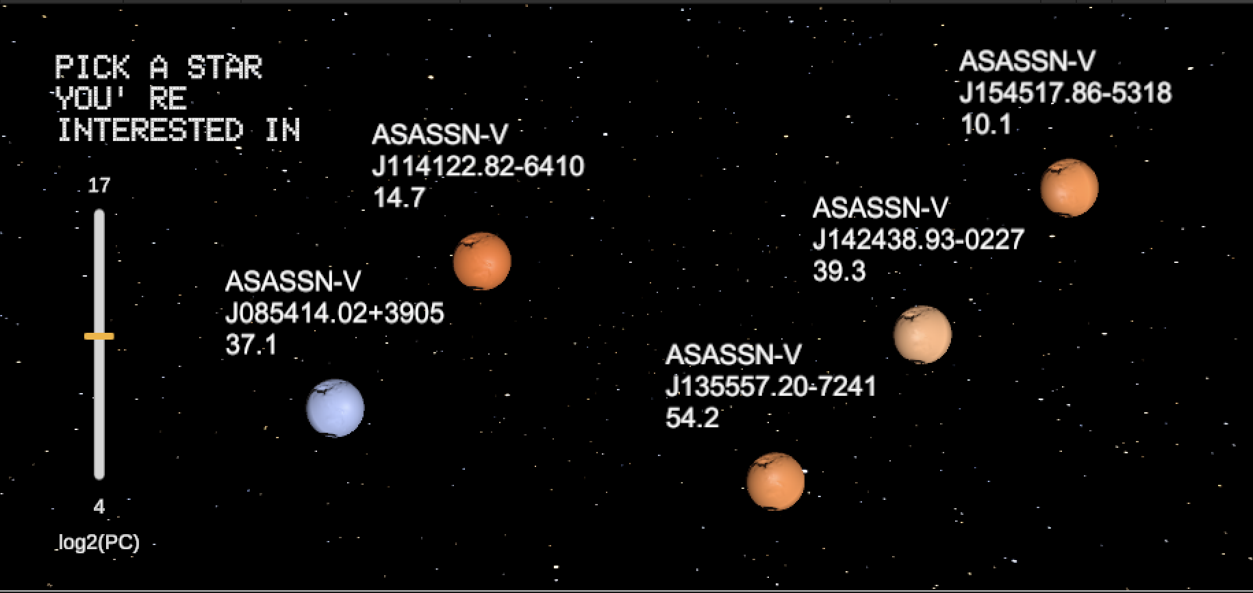 GitHub - William-Mou/TwinkleStar: NASA hackathon 2022