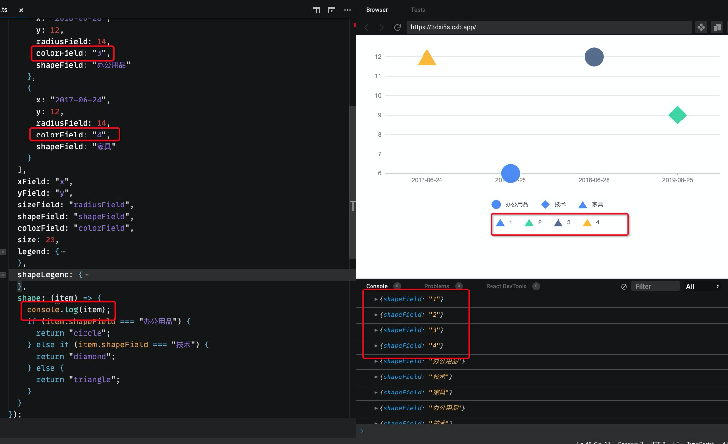 🐛 [BUG] g2plot shape 回调参数问题 · Issue #3194 · antvis/G2Plot · GitHub