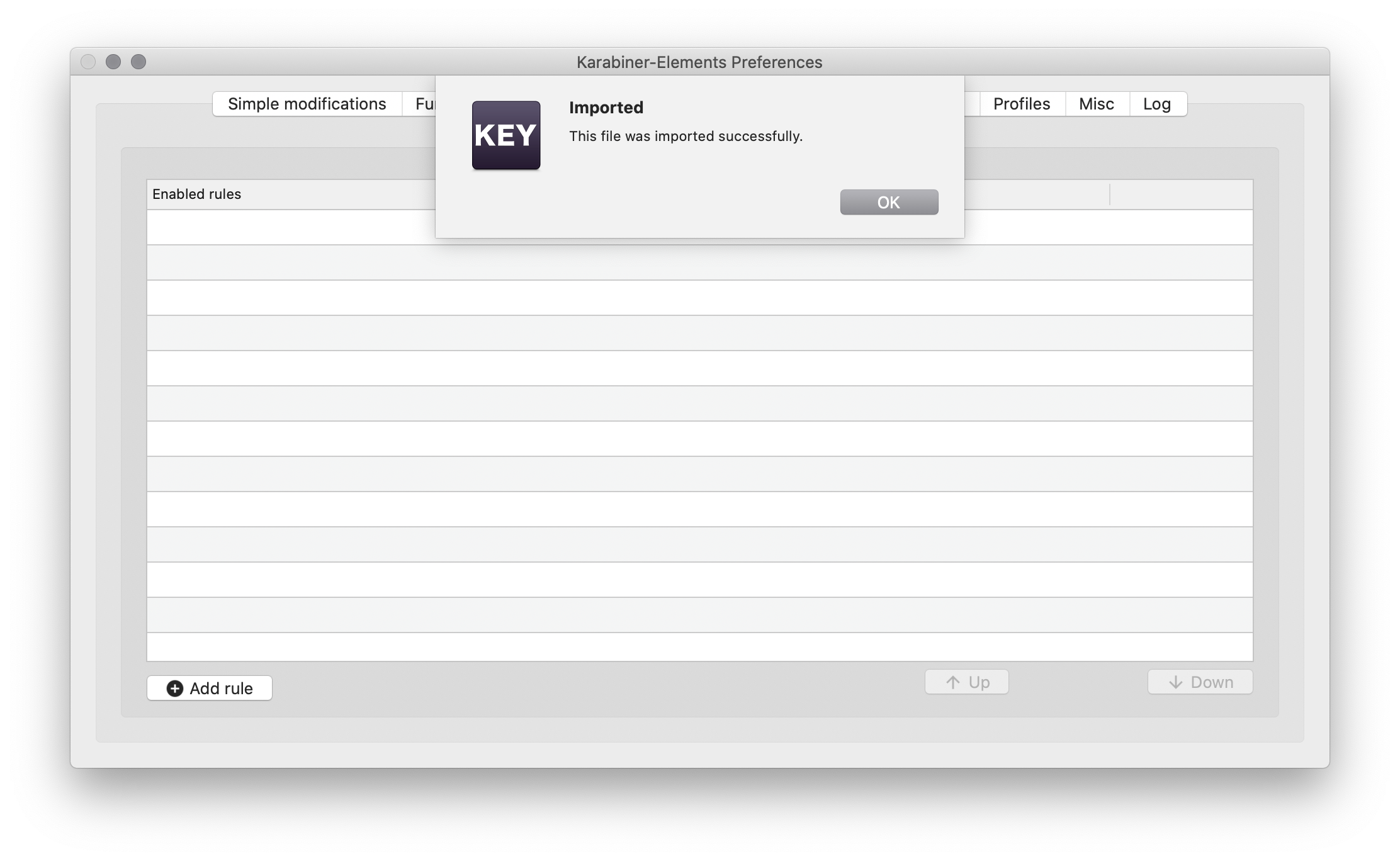 Karabiner resets configuration after update · Issue #2342 · pqrs-org/Karabiner-Elements · GitHub