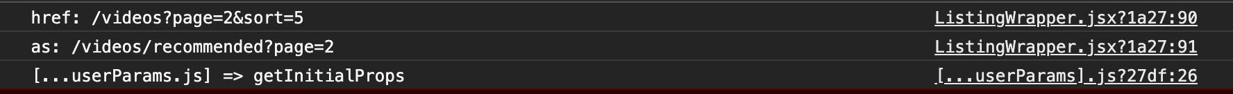 Router Not Working Properly Client Side When Using Dynamic Routes And Query Params · Issue