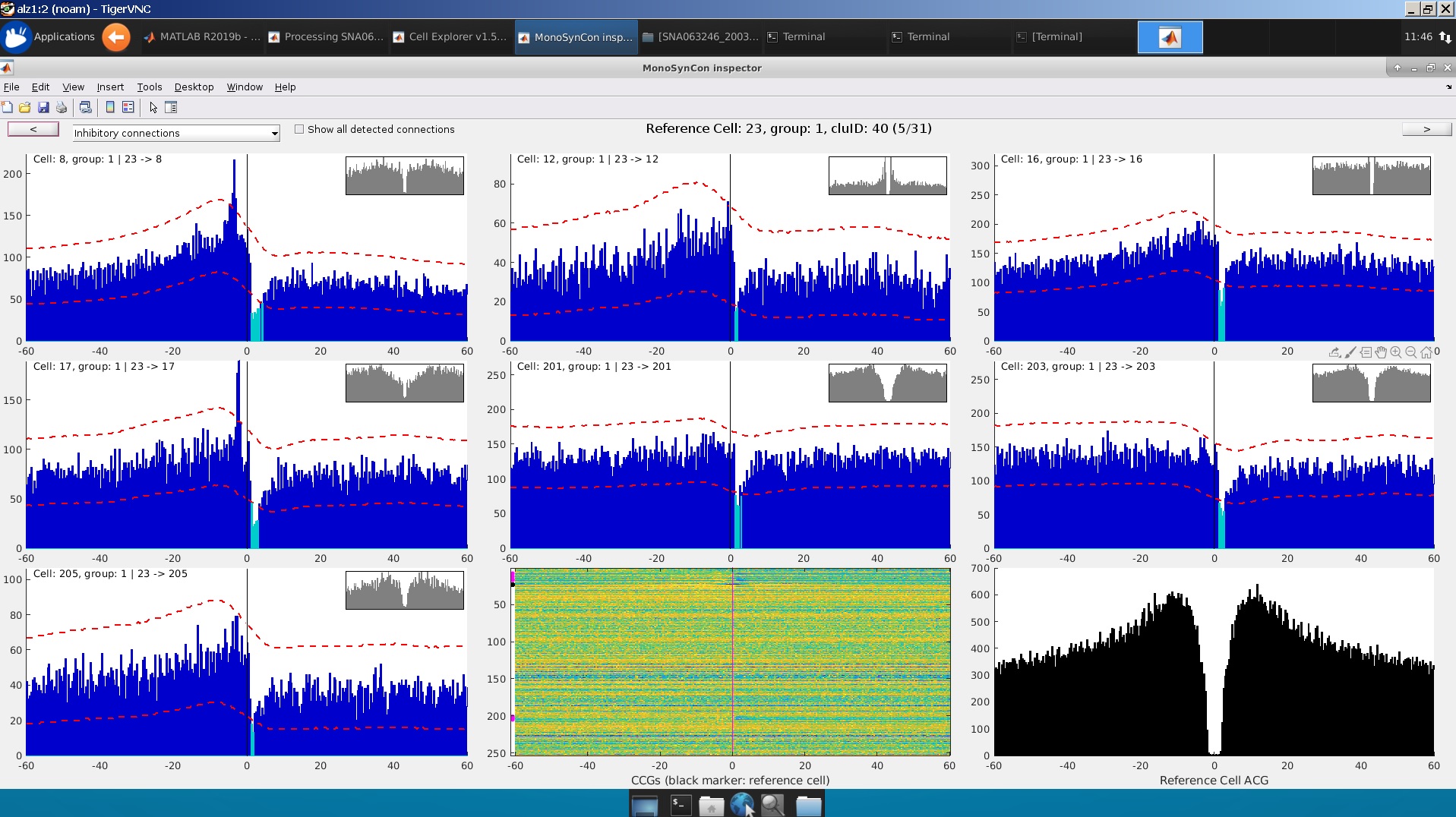 monosynaptic connections wrongly identified · Issue #3 · petersenpeter/CellExplorer · GitHub