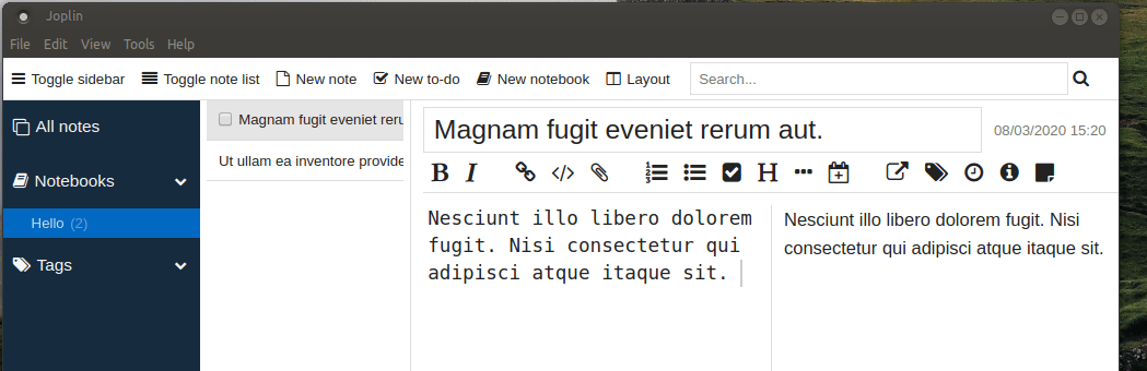 Desktop: Fix button label wrapping by anjulalk · Pull Request #2708 · laurent22/joplin · GitHub