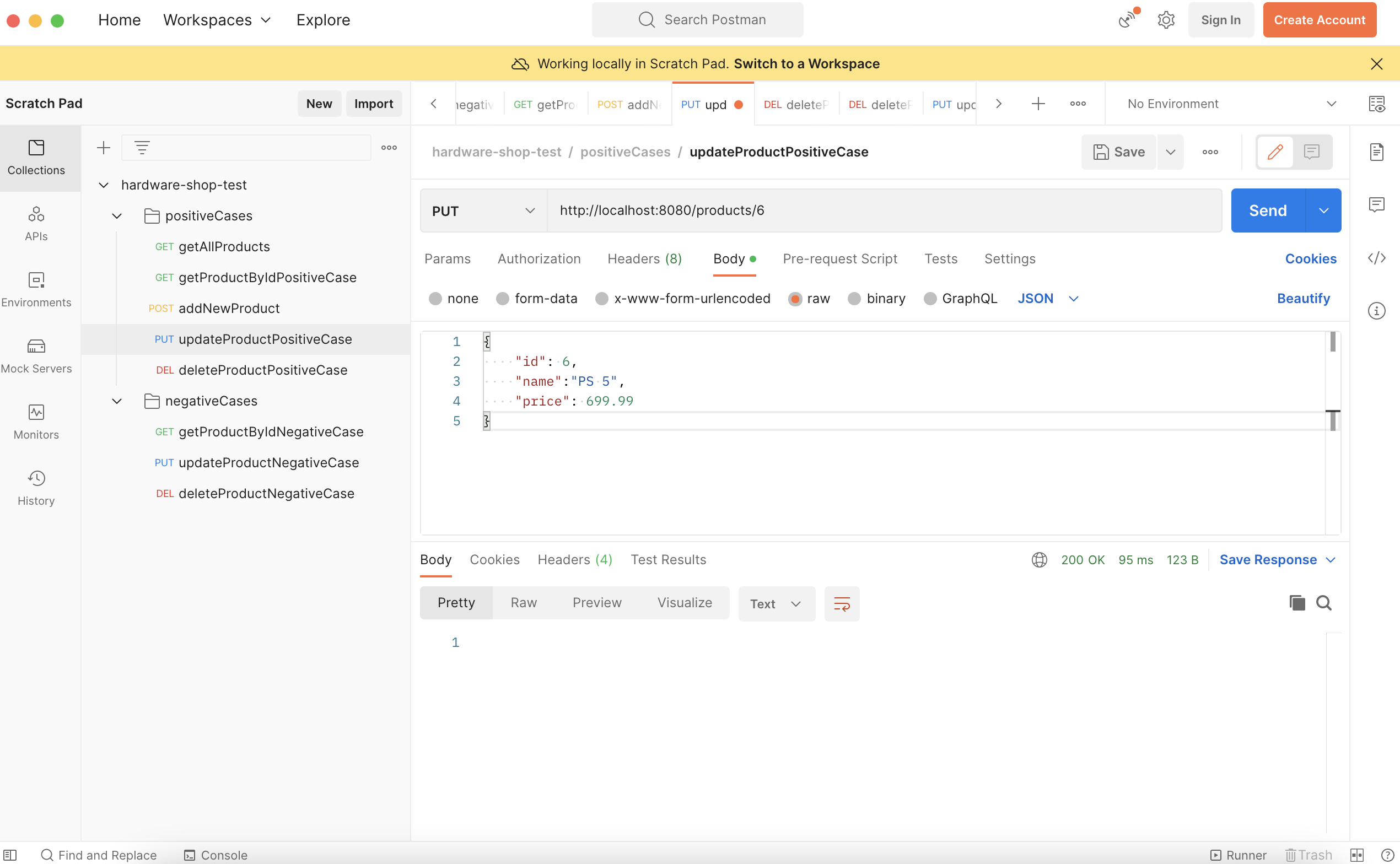 GitHub - danzo007/ProductREST: REST CRUD API program to keep track of ...