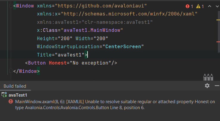 Exception proposal · Issue #2640 · AvaloniaUI/Avalonia · GitHub