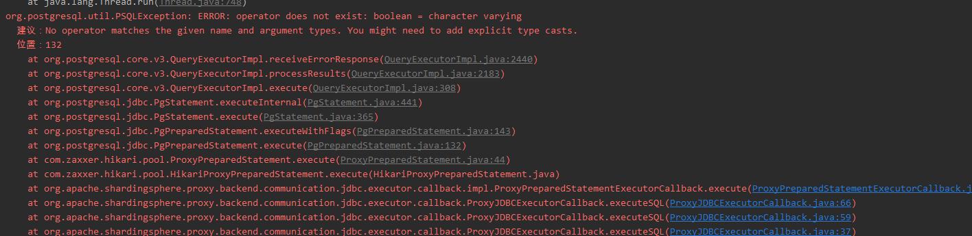 postgresql parse package error · Issue #11453 · apache/shardingsphere · GitHub
