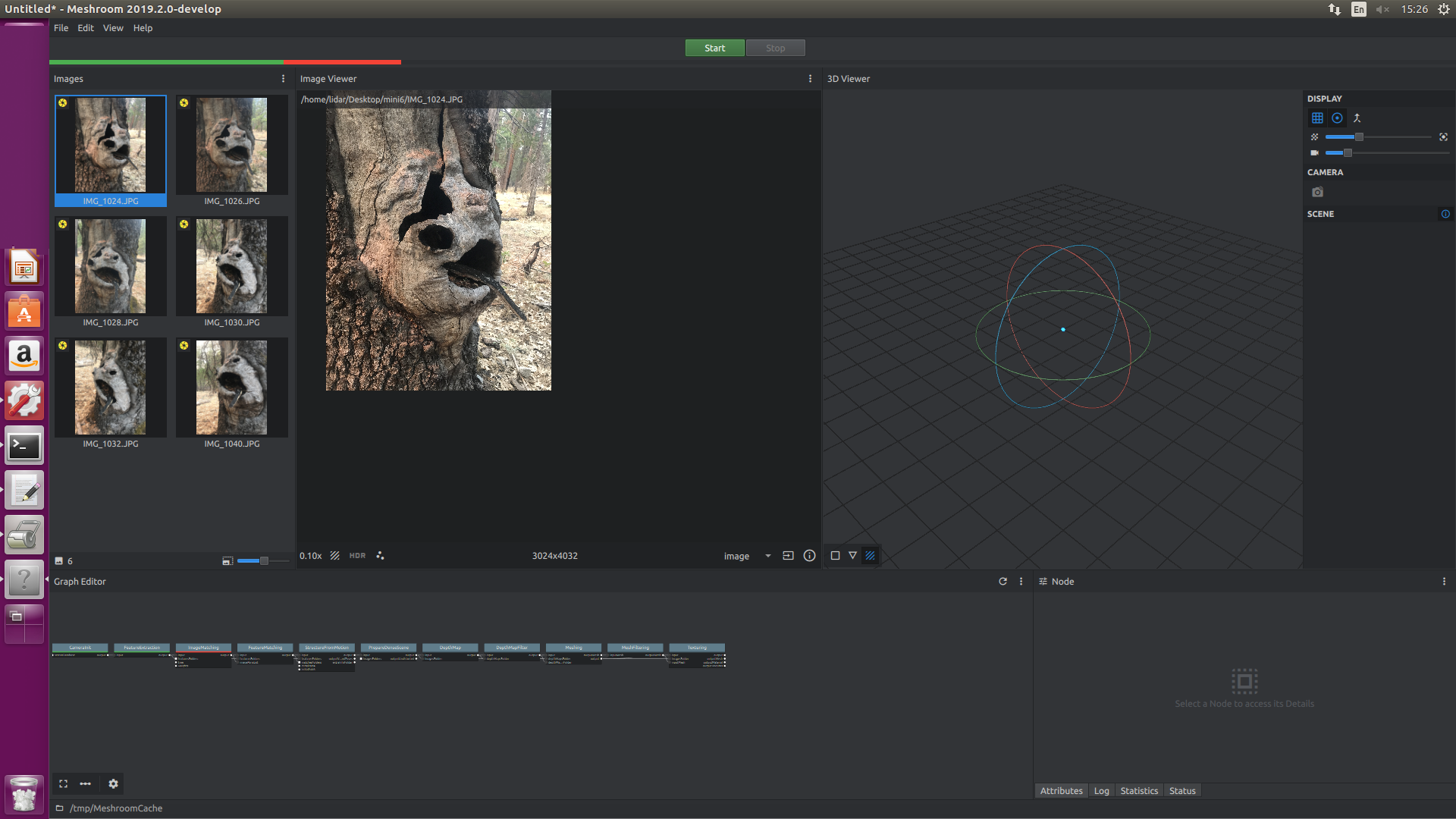 [question]Error when running ImageMatching node · Issue #974 · alicevision/Meshroom · GitHub