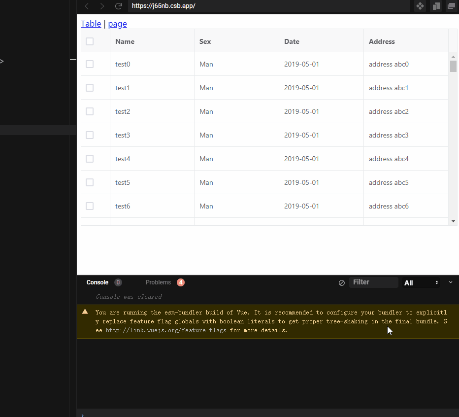 切换路由页面时, 表格渲染报错 · Issue #1325 · x-extends/vxe-table · GitHub