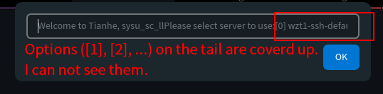 SSH connect options on the tail are covered up and cannot be seen · Issue #4540 · Eugeny/tabby ...