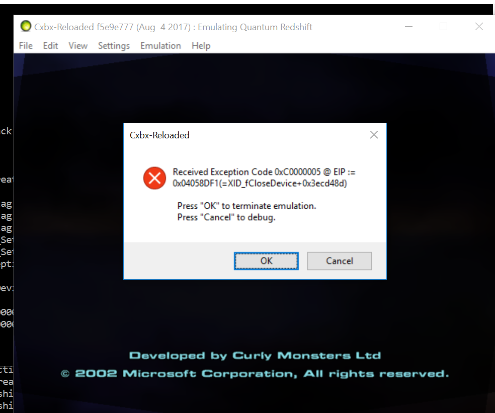 quantum redshift · Issue #602 · Cxbx-Reloaded/Cxbx-Reloaded · GitHub