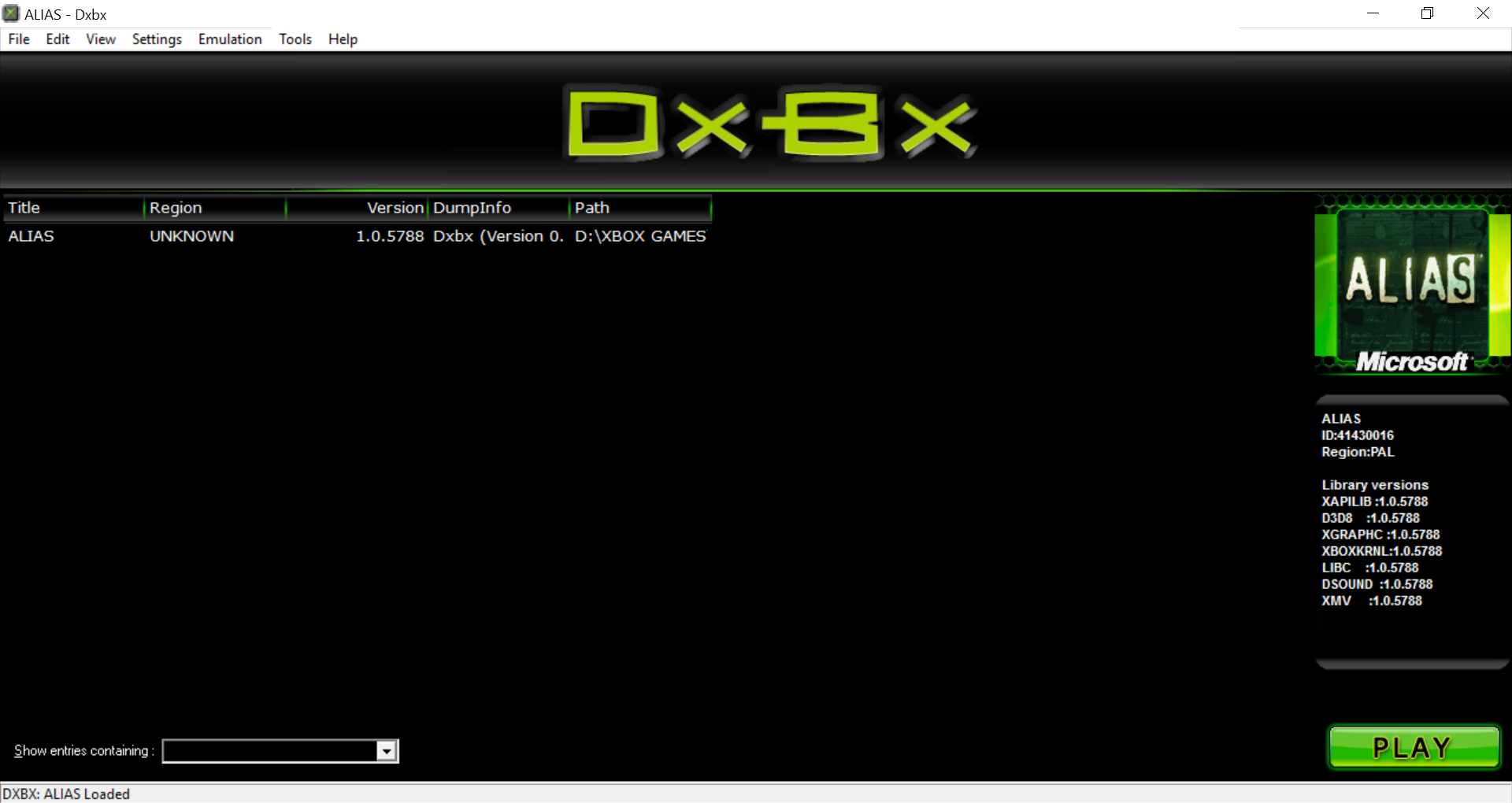 alias · Issue #644 · Cxbx-Reloaded/Cxbx-Reloaded · GitHub