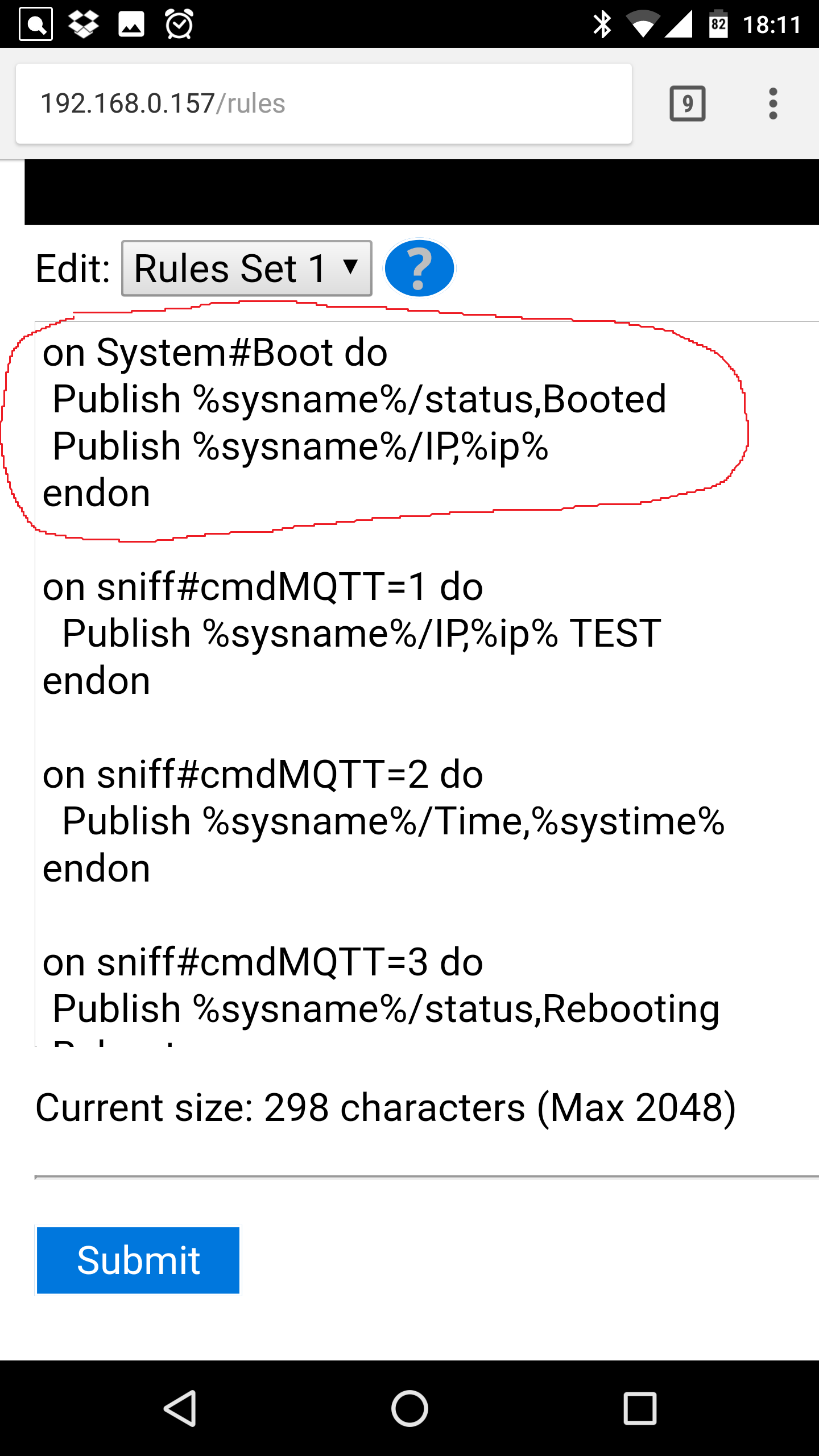 Rules engine force lower case MQTT messages in current code? · Issue #347 · letscontrolit ...