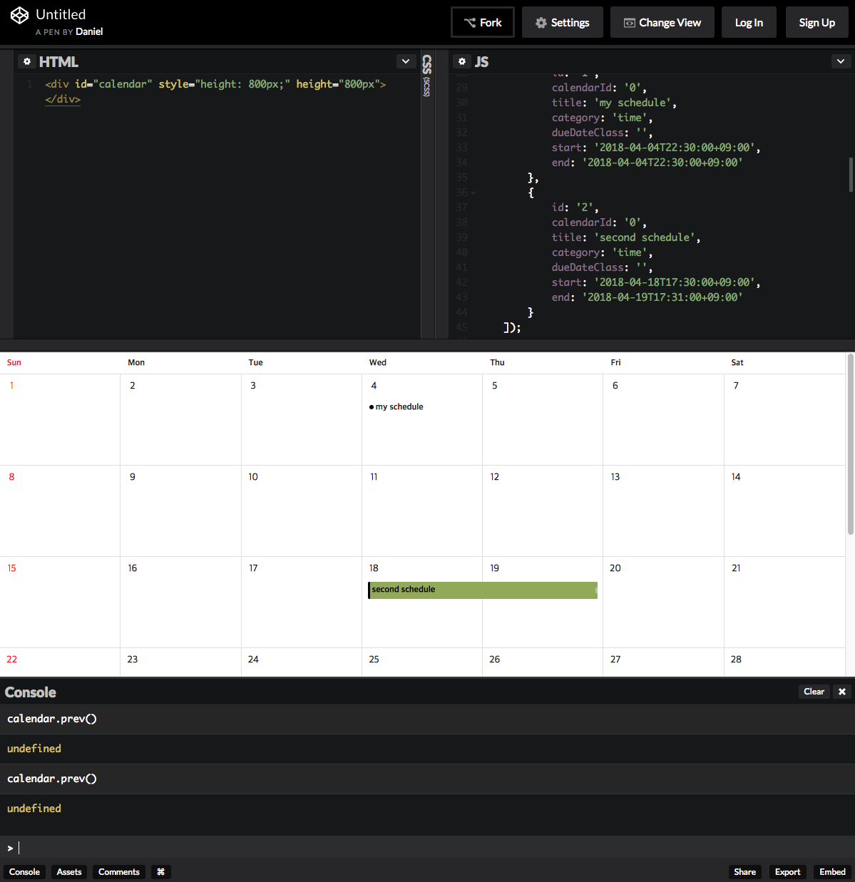 Calendar month view renders empty. · Issue #130 · nhn/tui.calendar · GitHub