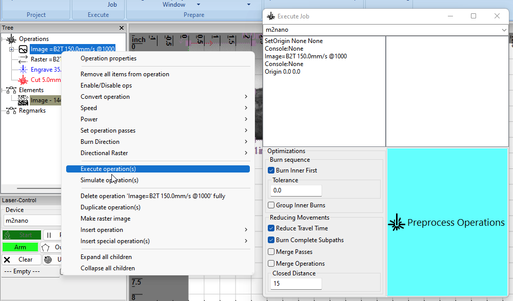 [0.8.1002] Right click execute of Image Op does tiny image in TL corner · Issue #1526 · meerk40t ...