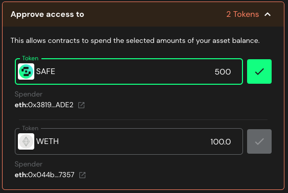 Request Finance: Safe UI keeps asking for token approval for every transaction and does not ...